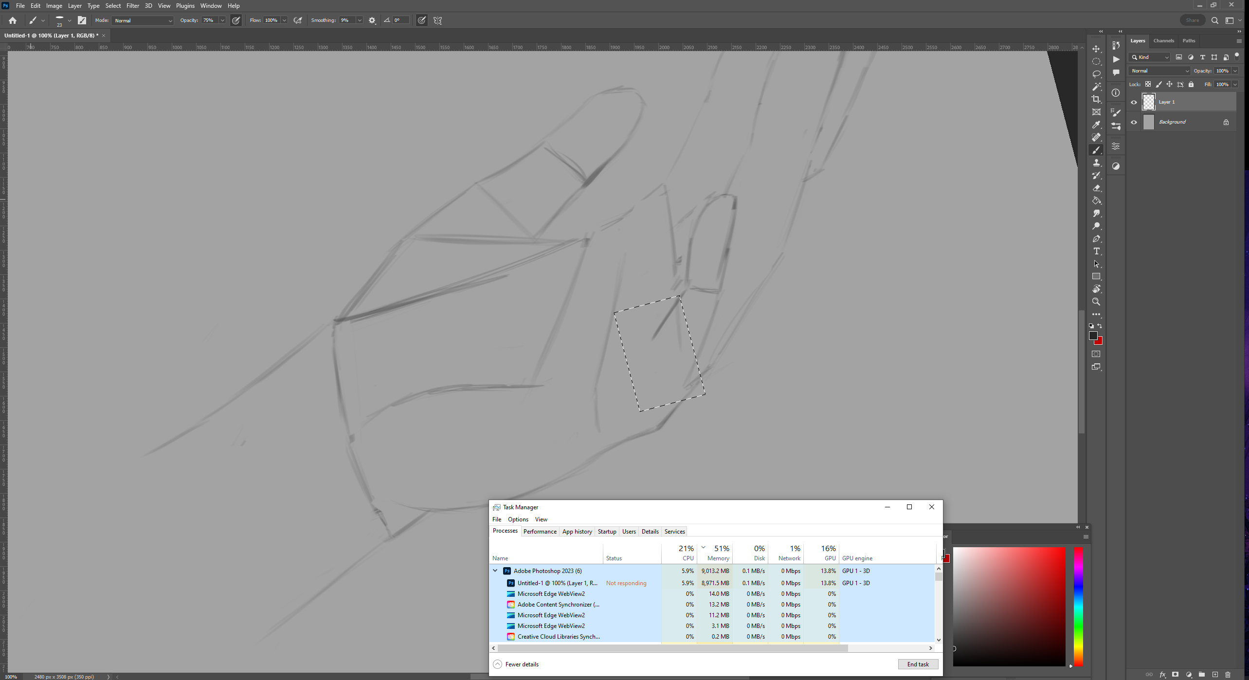 Program Crashing Not Responding Adobe Support Community 13624828