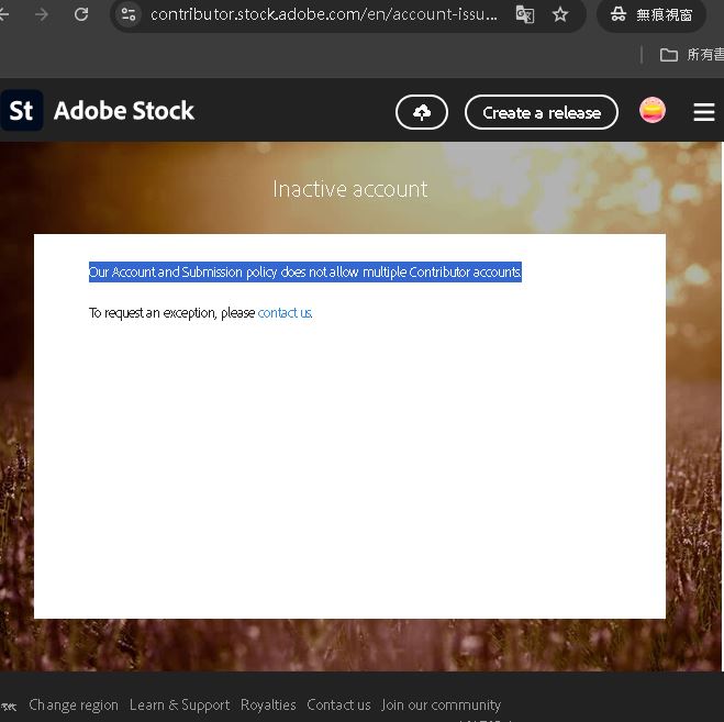 Inactive account with Subscription - Adobe Product Community - 15245339