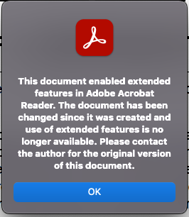 My reader couldn't fill the forms anymore - Adobe Community - 13647105