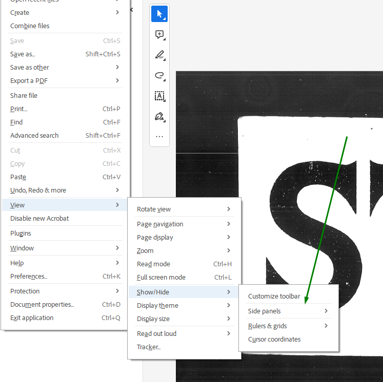 Where are my toolbar items - Adobe Community - 13566303
