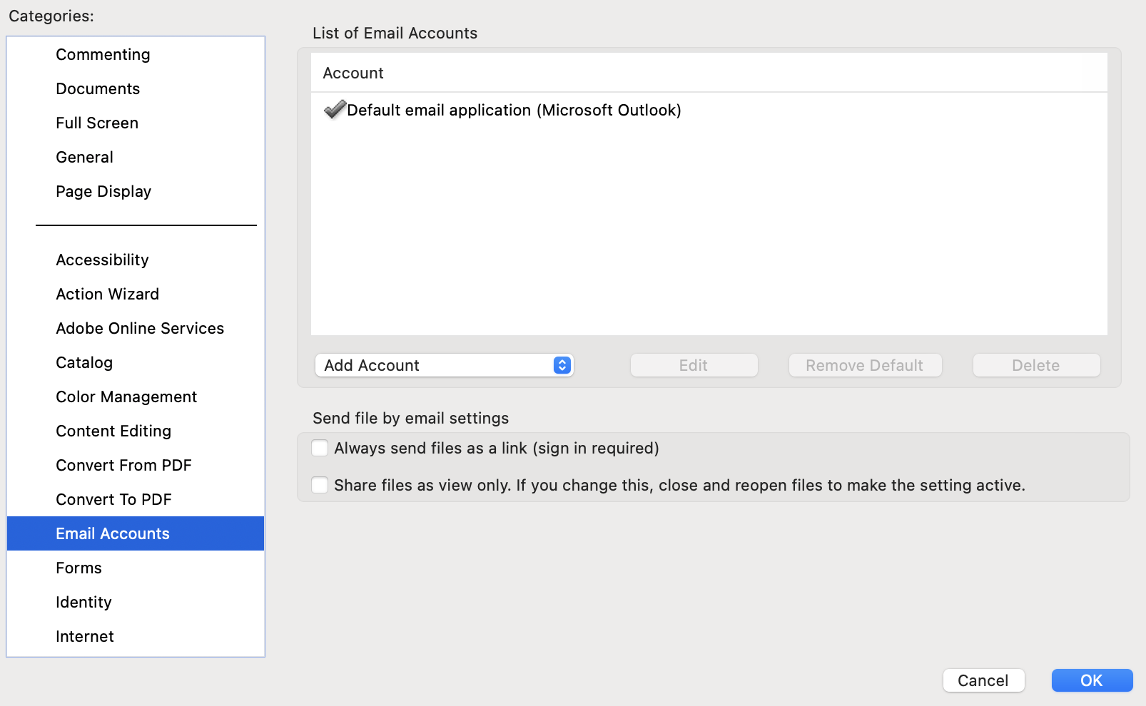Solved: To email a PDF as an an attachment and NOT a cloud... - Adobe ...