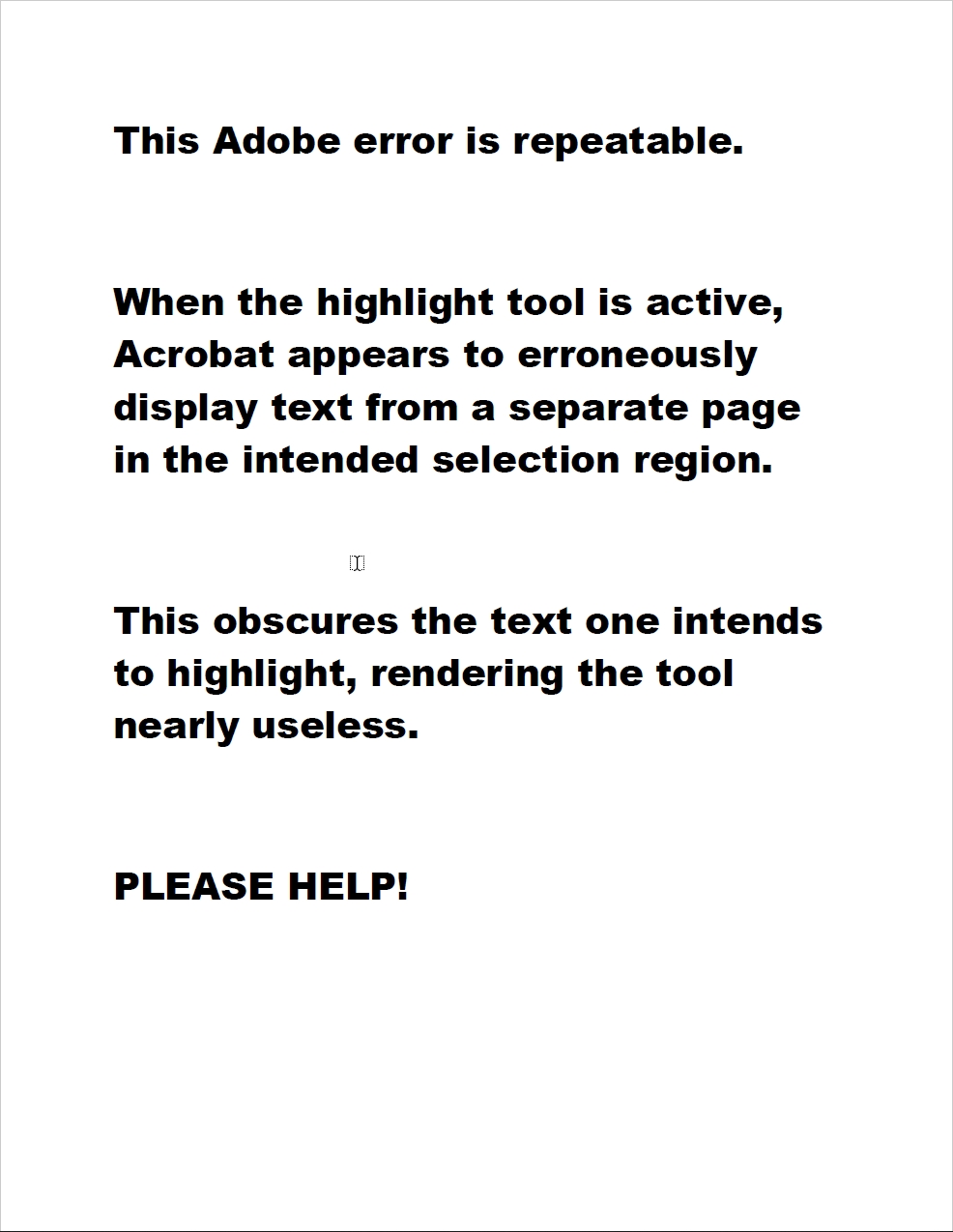 Re: Acrobat Pro Display Issue When Using Select or... - Adobe Product ...