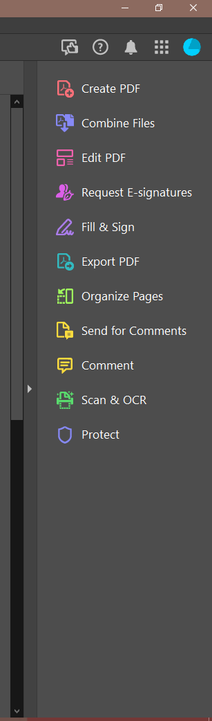 Acrobat Pro toolbar keeps resetting - Adobe Community - 14587849
