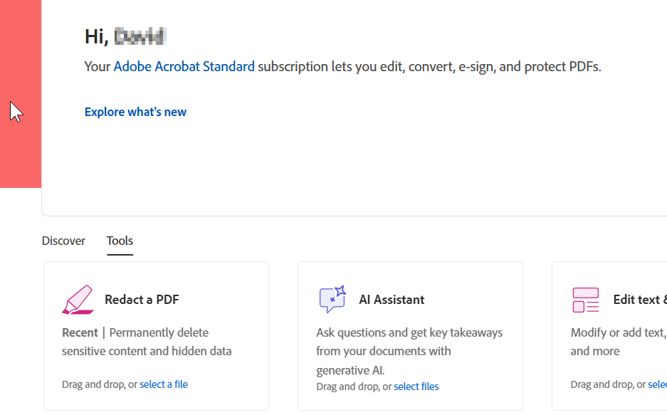 Re: Tool Trouble - Error-"This feature is not incl... - Adobe Product ...