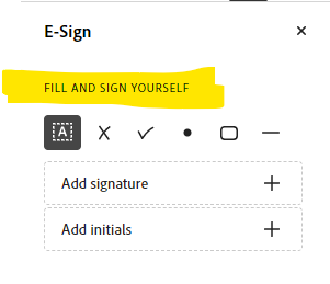 electronic signature issue - Adobe Product Community - 15383448