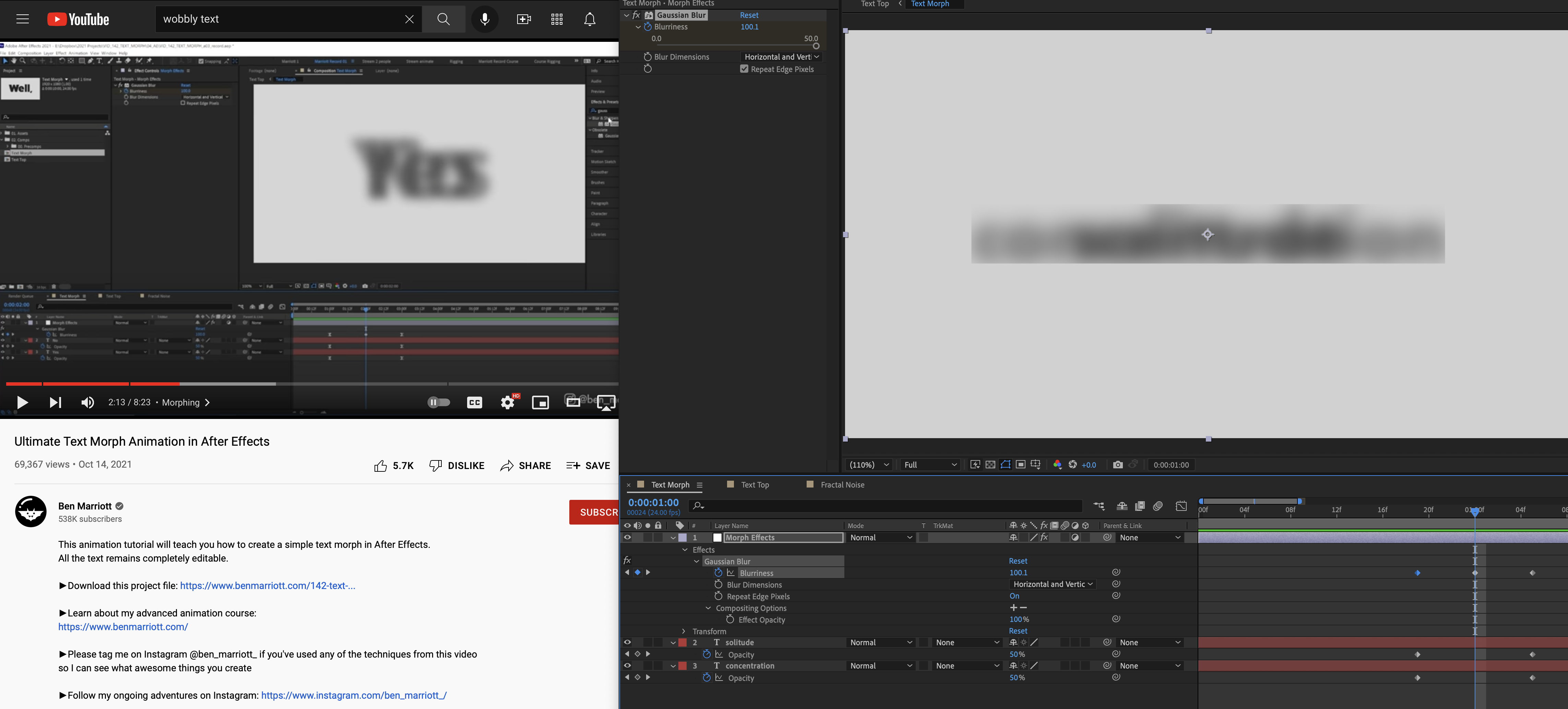 Morph Tutorial- Issues with box showing up in a ga... - Adobe Community ...