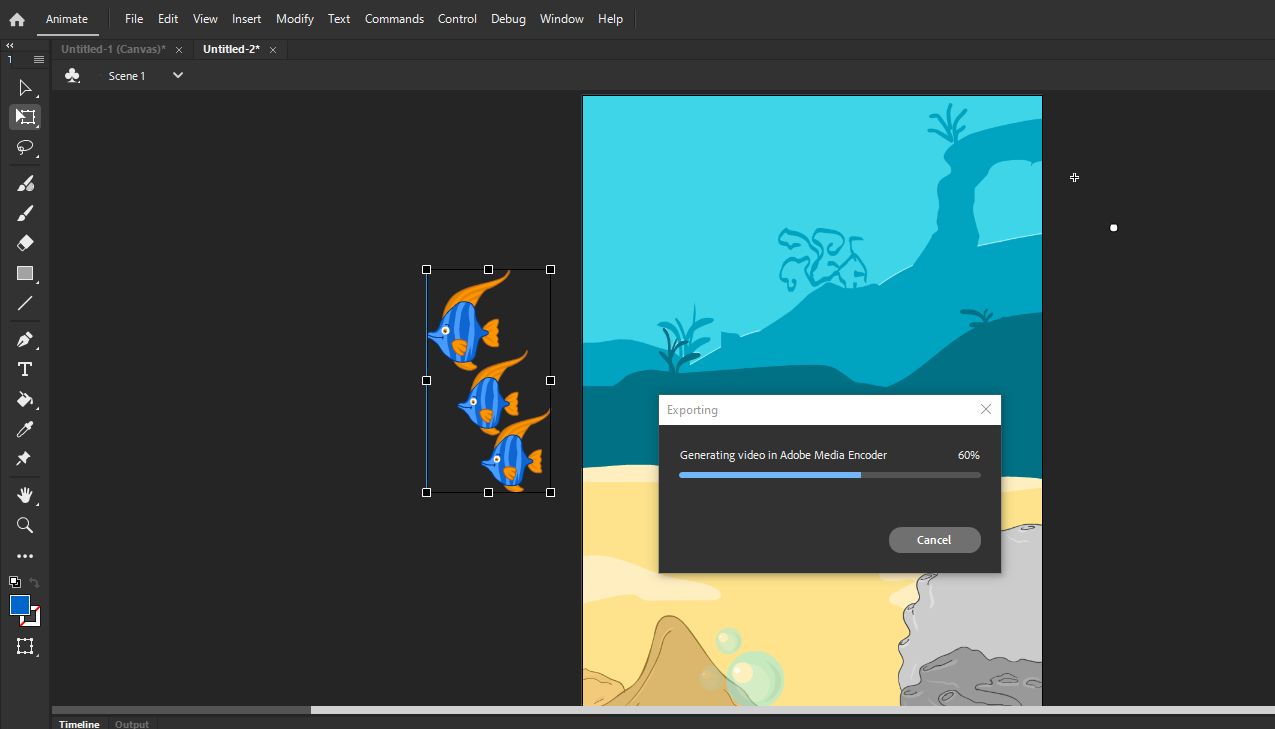 Re: Animate 2024 first tutorial... Won't export to... - Adobe Community ...