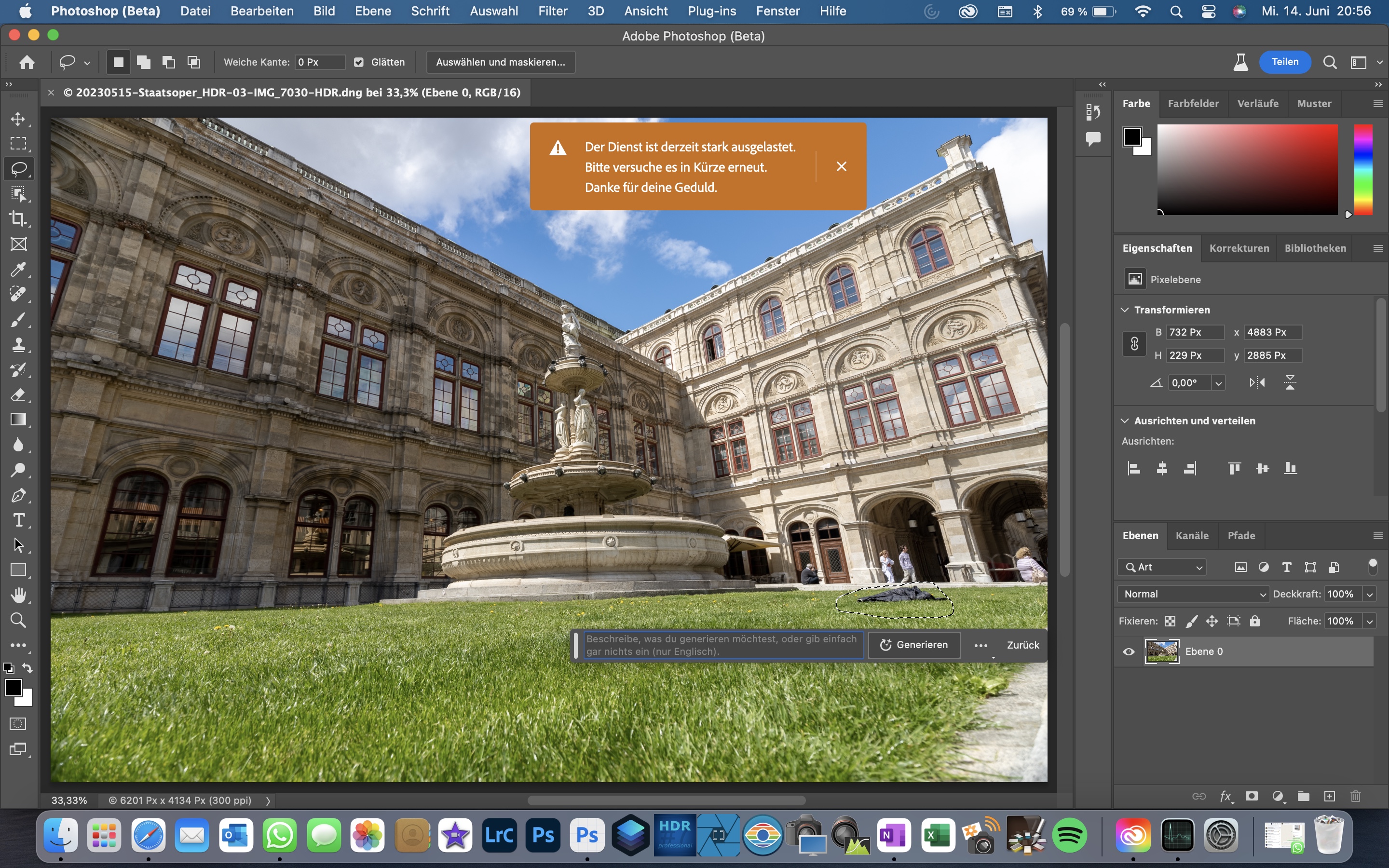 P: Generative fill could not be used due to connec... - Page 3 - Adobe ...