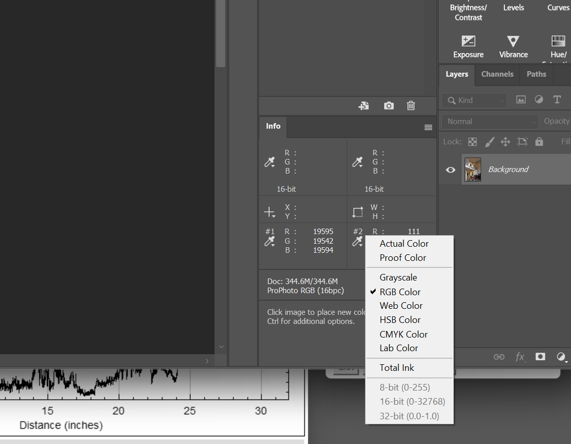 P: Only first color sampler will display 16 bit - Adobe Product ...