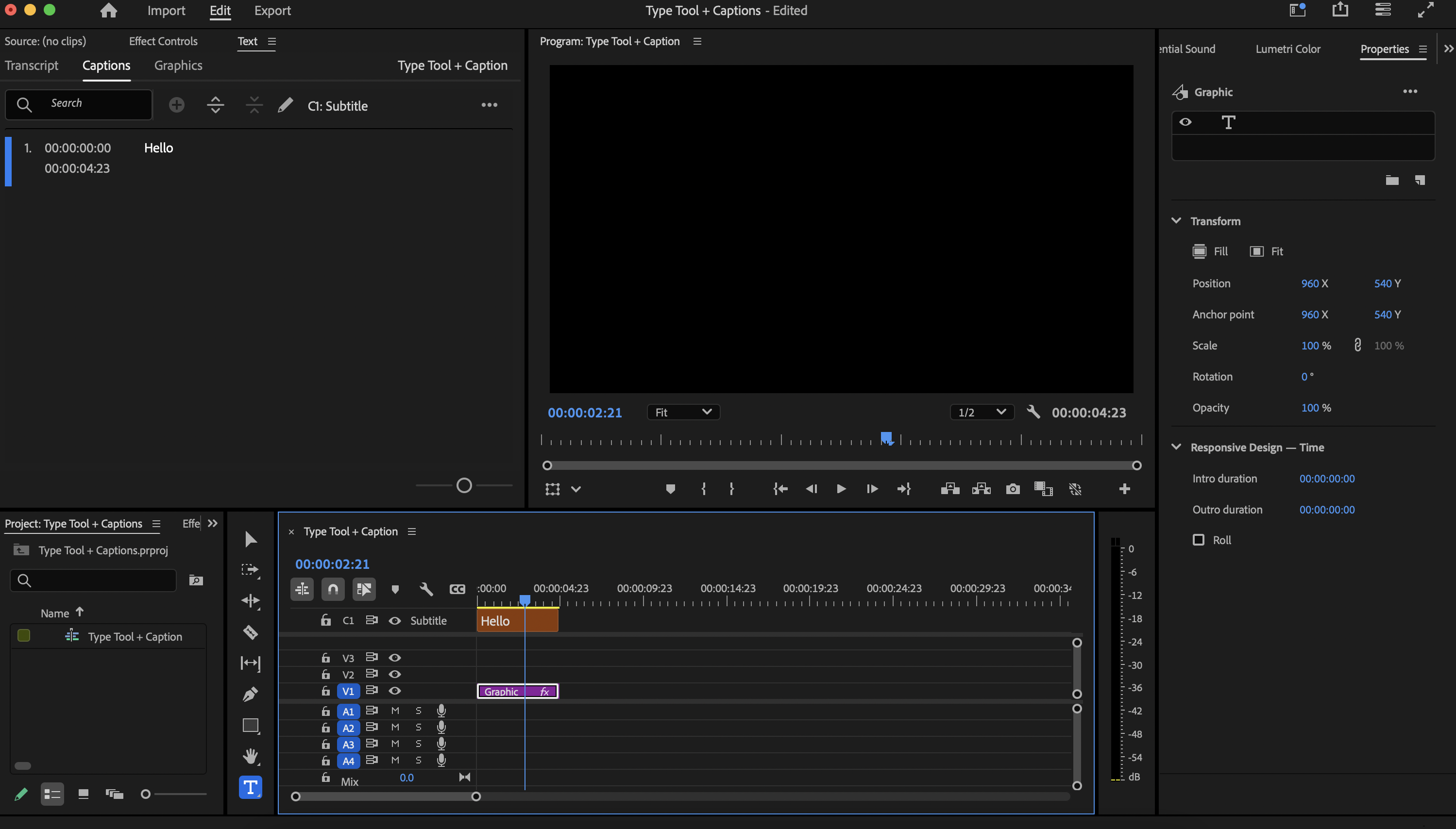 P: Premiere Pro - Type Tool and Captions - Page 3 - Adobe Community ...