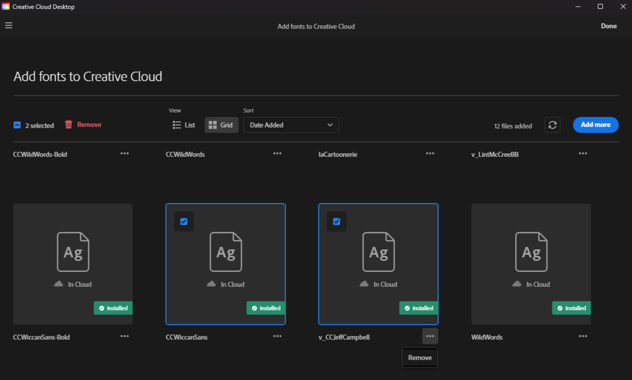 Solved: Download your own fonts to the PC. - Adobe Community - 13877093
