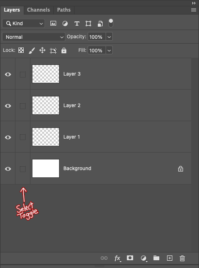 Faster/Easier Selection of Multiple Layers in Laye... - Adobe Community ...