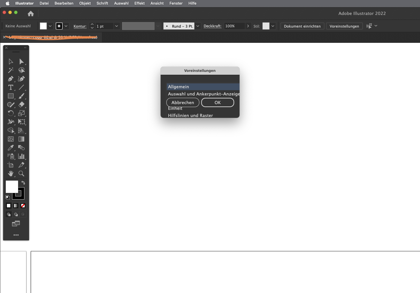 Solved: Illustrator Settings window glitch - Adobe Community - 13110324