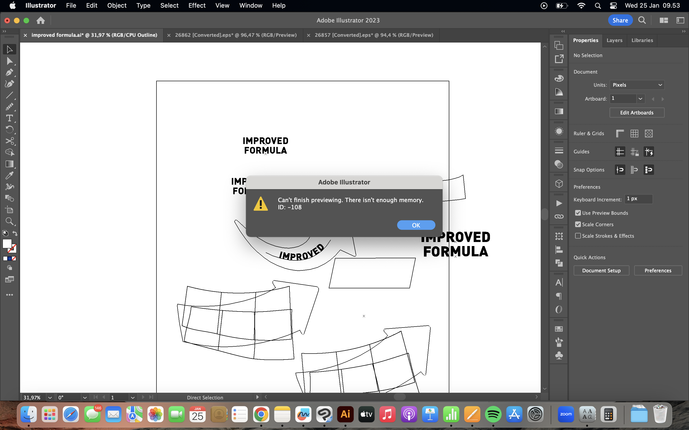 Solved: Illustrator Crashing Continuously, Can No Longer U... - Adobe ...
