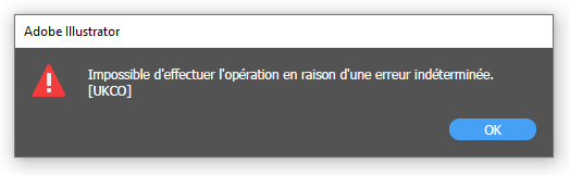 Solved: d'une erreur indéterminée [UKCO] après la mise à j... - Adobe ...
