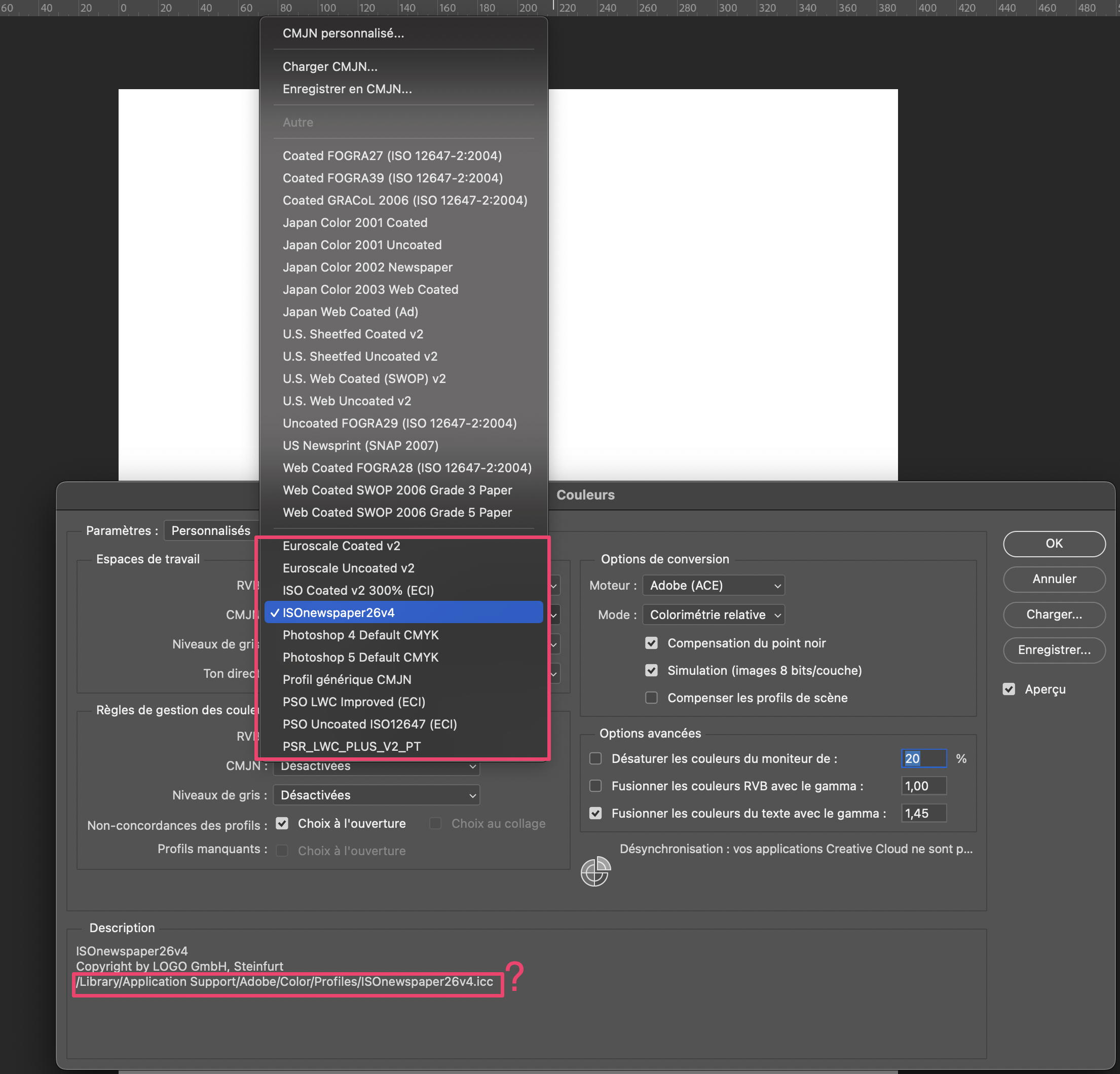Issue - Activating Color Profiles in Illustrator (... - Adobe Product ...