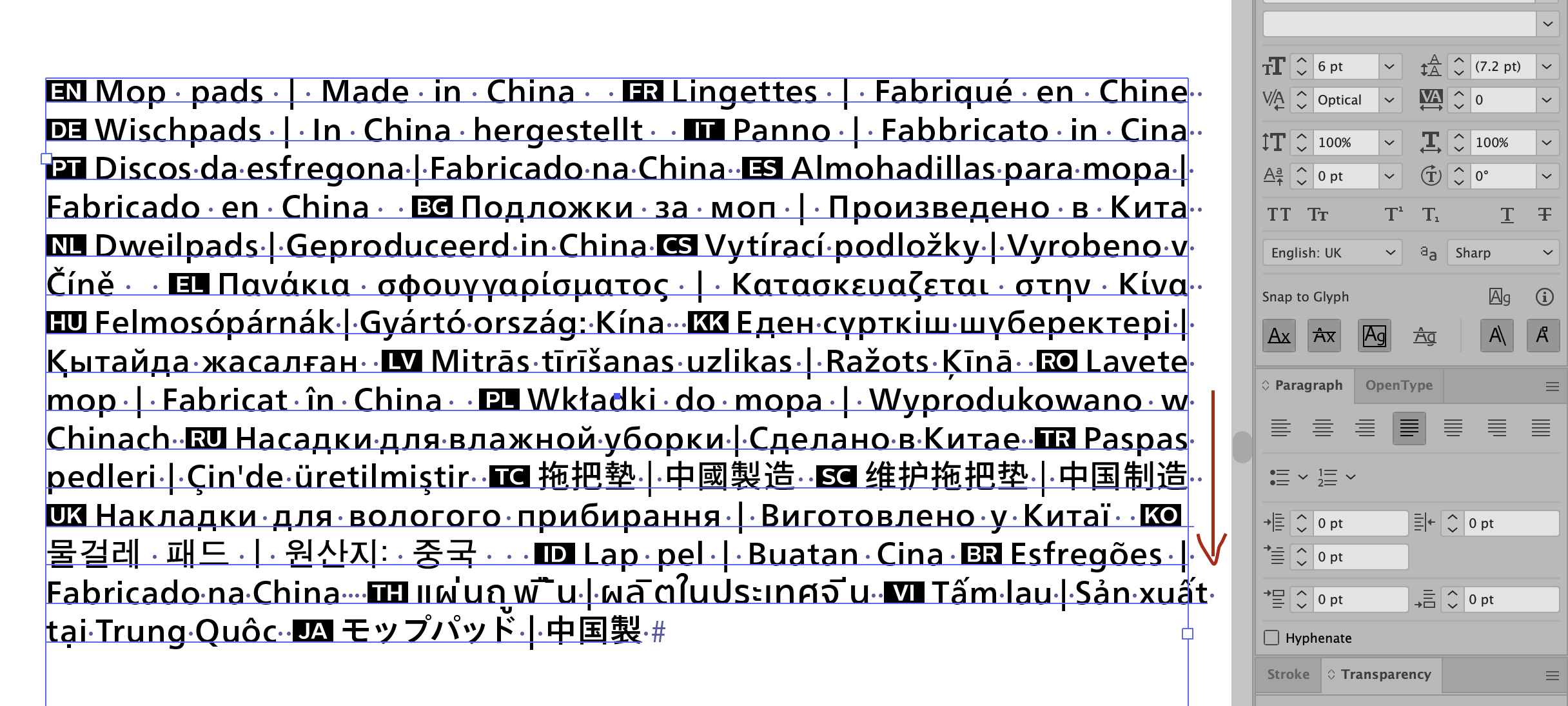 Solved: Illustrator justify alignment not working. - Adobe Product Community - 15006608