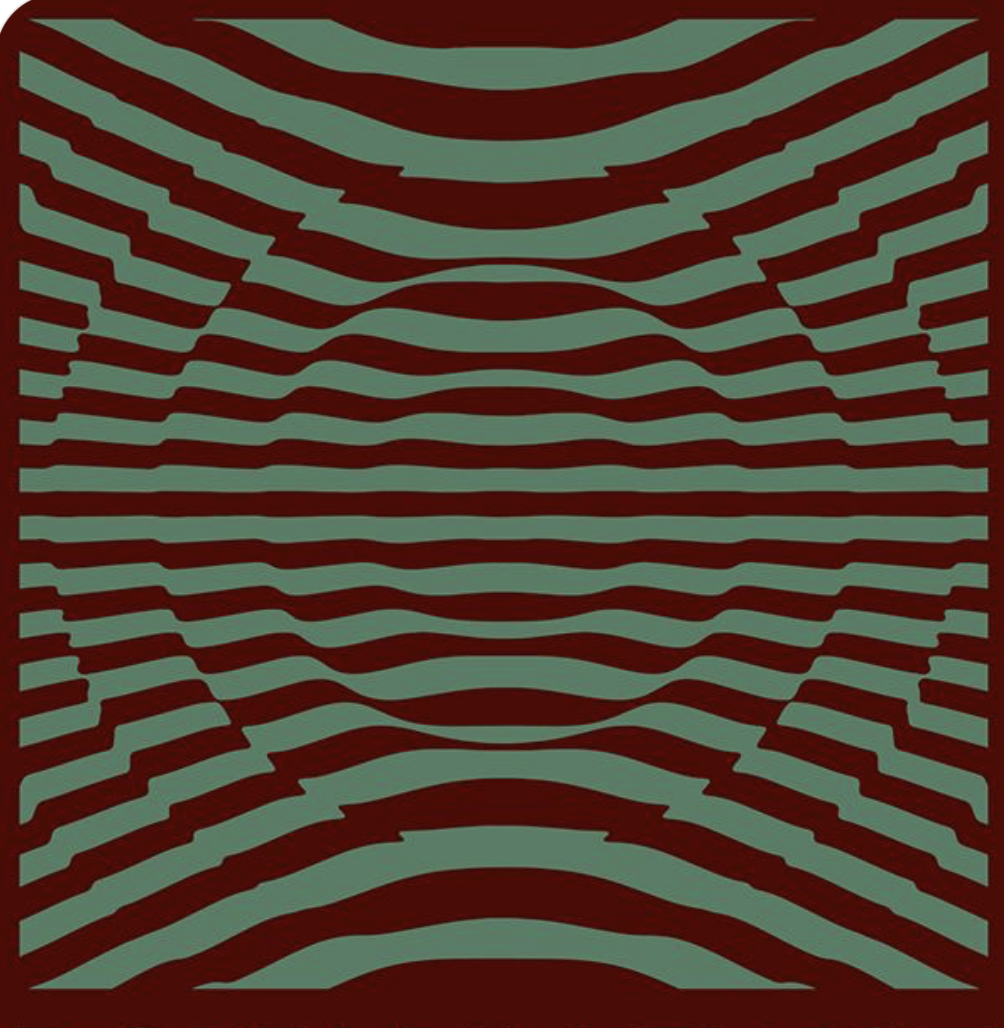 Solved: How was this optical wave illusion created? Lookin... - Adobe ...