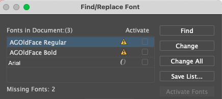 Solved: Missing fonts not being highlighted and do not sho... - Adobe Product Community - 15276911