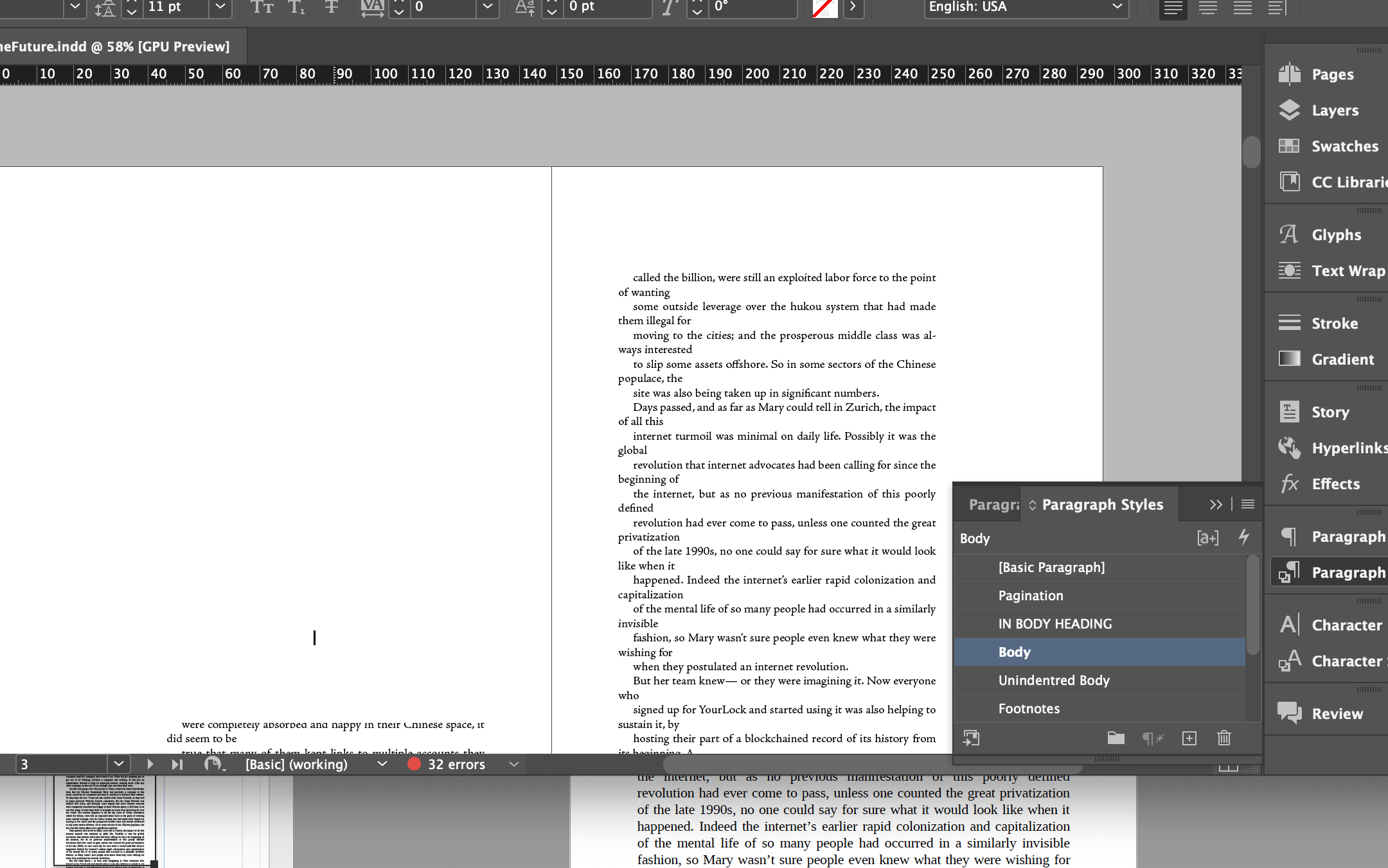 Text rendering problems Indesign 2022 M1 MacBook A... - Adobe Product ...