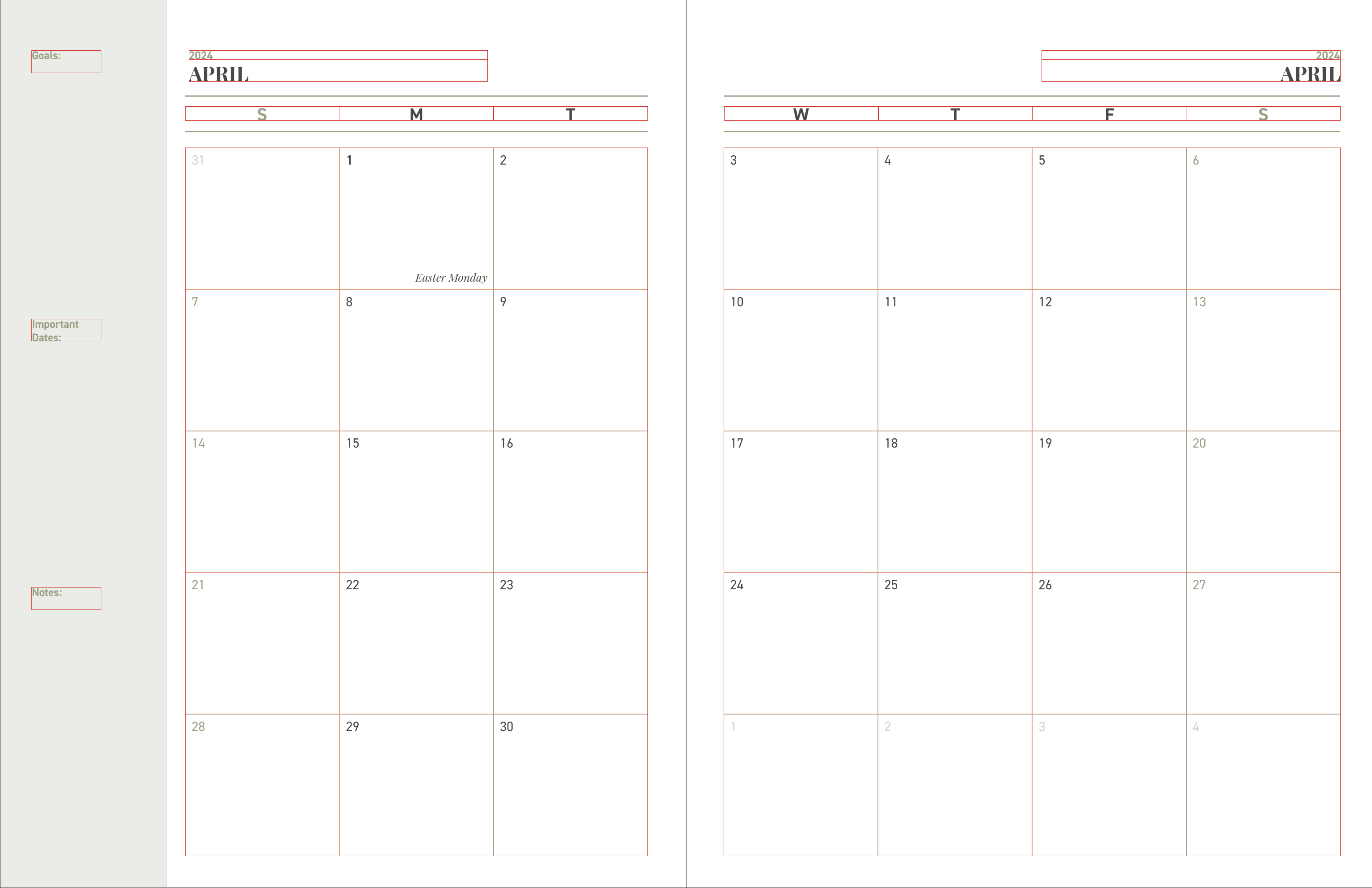 split calendar on page spread using calendar wizar... - Adobe Support ...