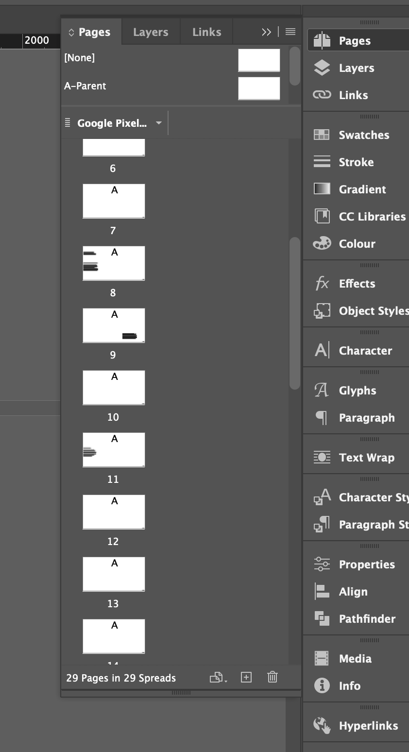 InDesign - all images/elements disappeared from pa... - Adobe Product ...