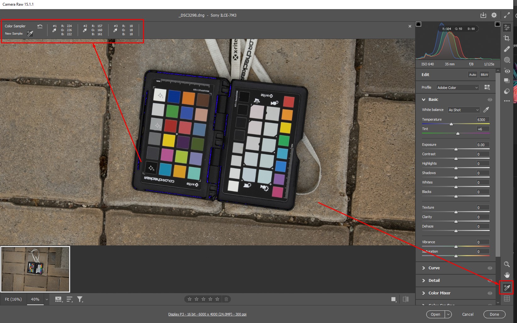Color Sampler Overlay Lightroom Classic Photoshop ... - Adobe Community ...