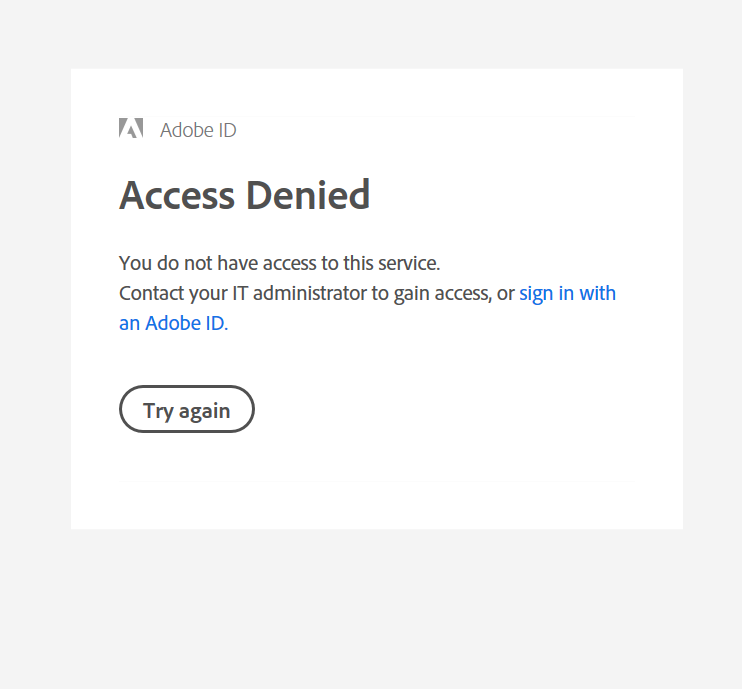 Unable to access Adobe software because expired sc... - Adobe Community ...