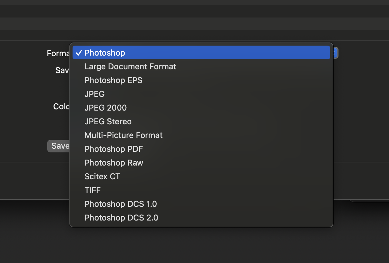 The latest Photoshop Beta has many file formats mi... - Adobe Product ...
