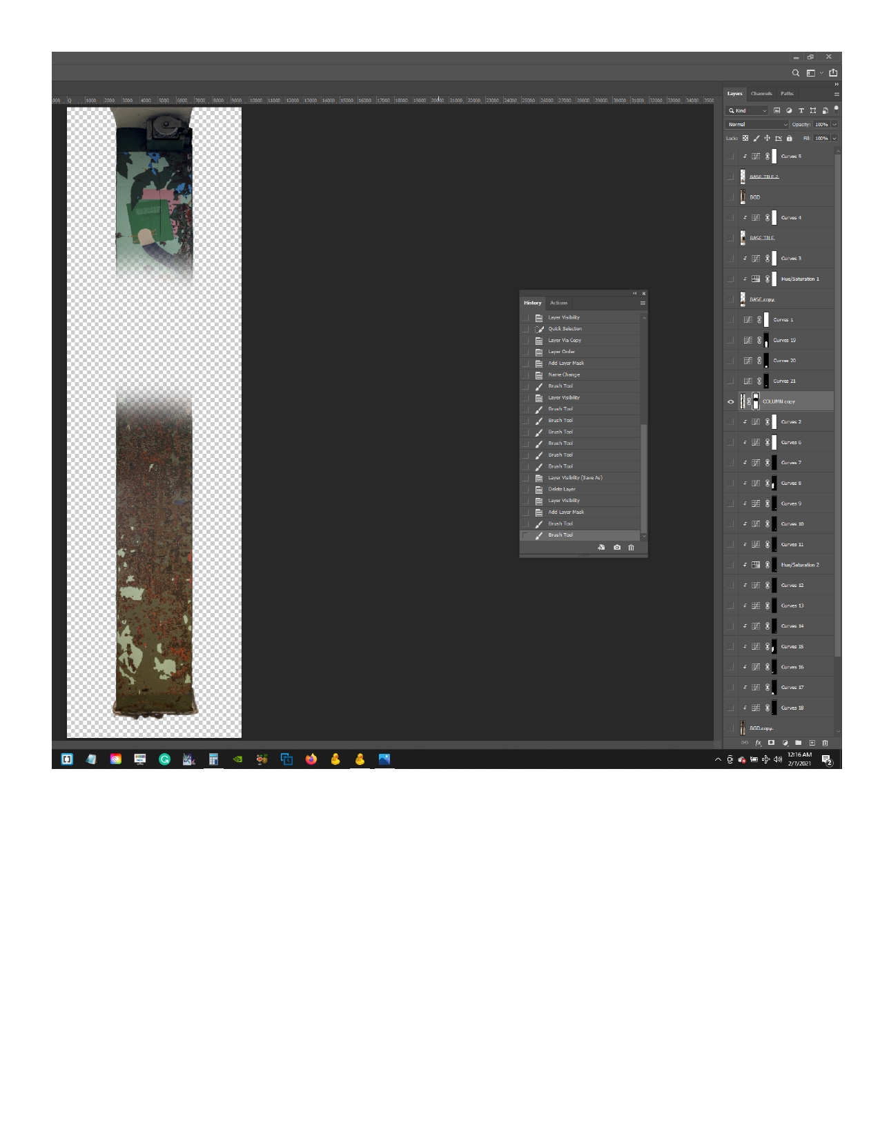 Solved: Re: Adjustments copied onto transparency problem - Adobe Community - 11813510