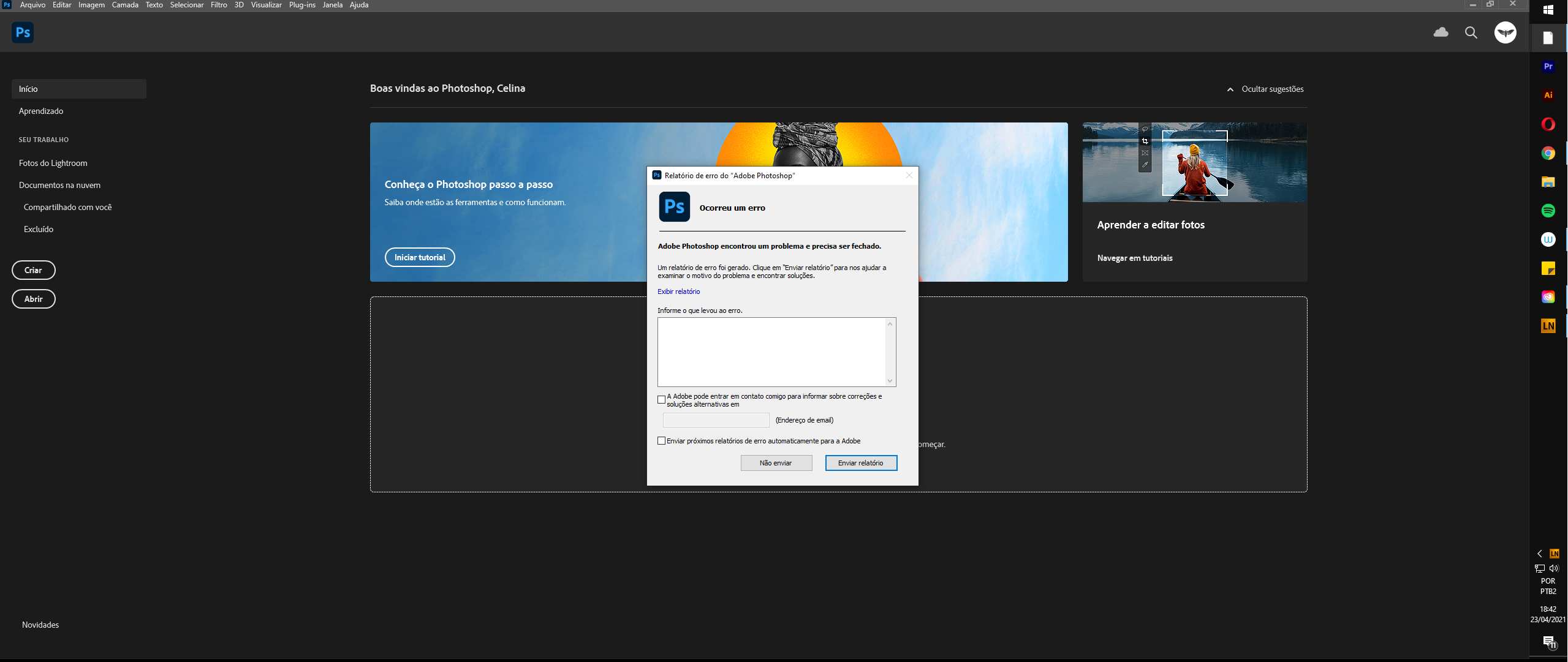 PS crashes after start - Adobe Product Community - 11990962