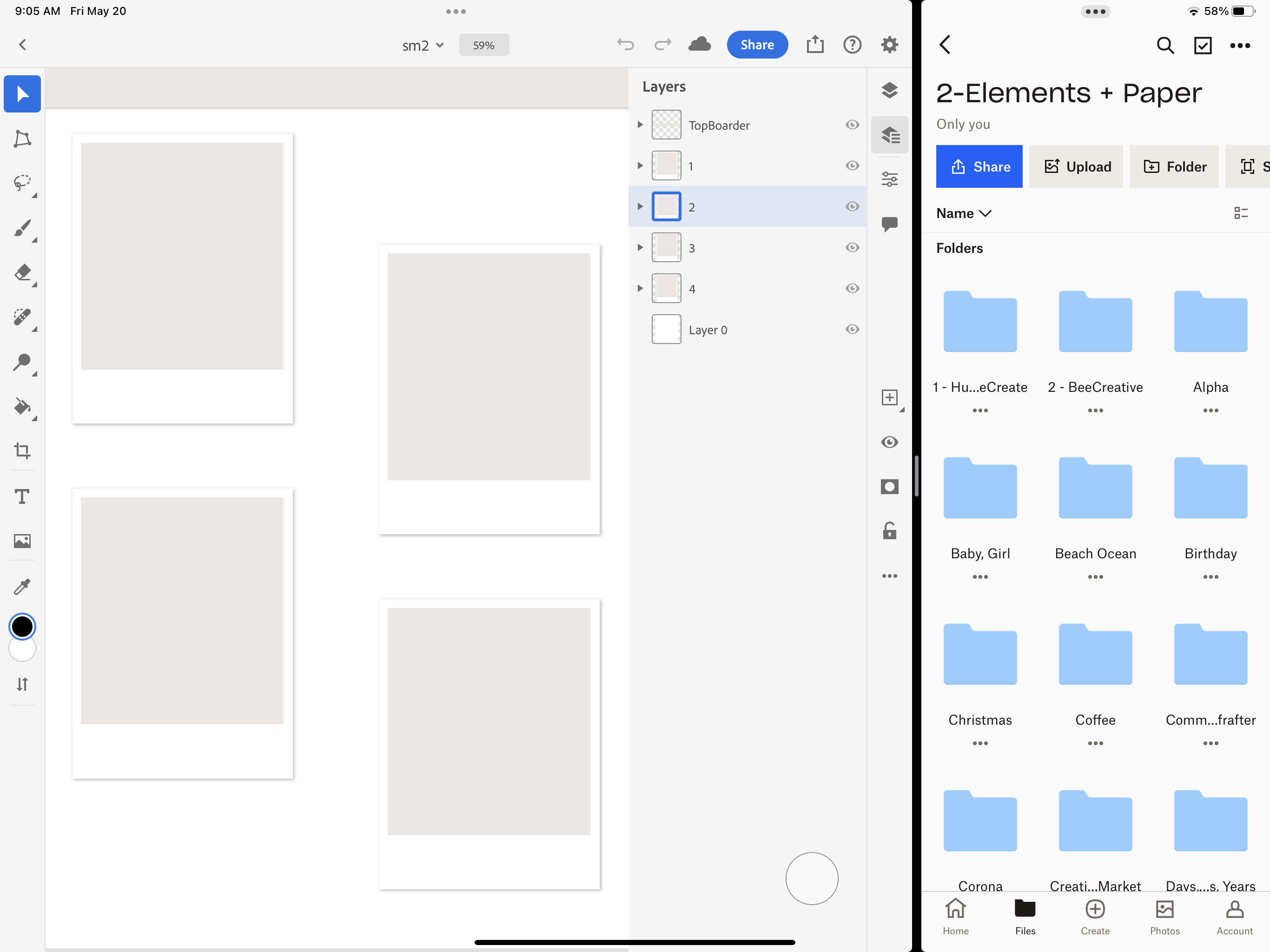 Drag and Drop split screen from dropbox to PS - Adobe Community - 12955193