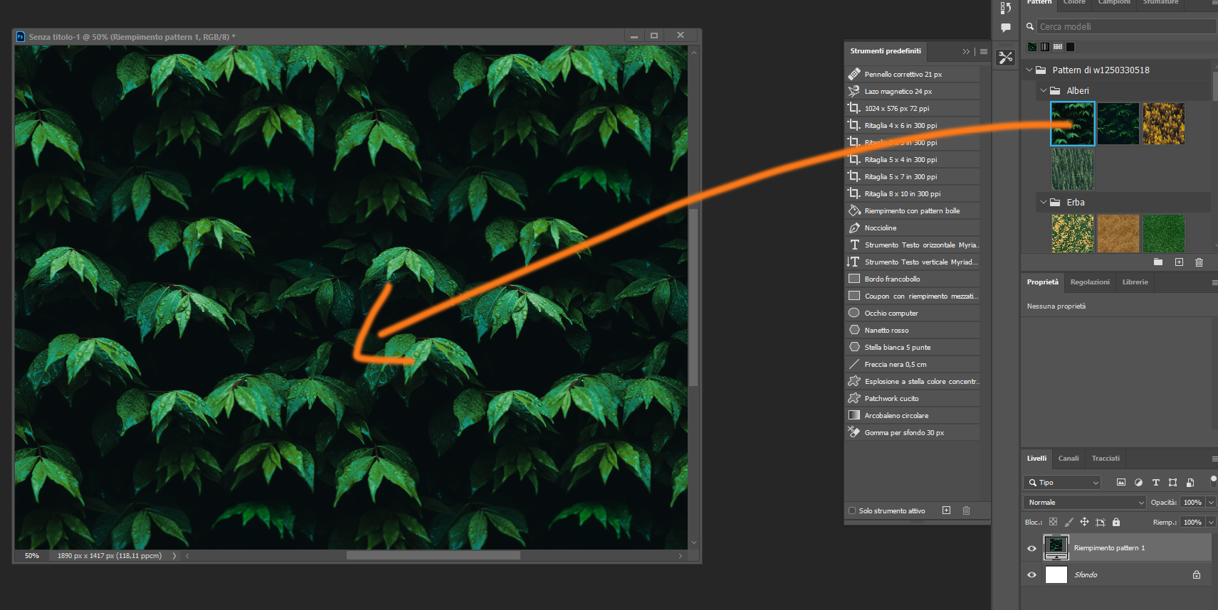 pattern level - Adobe Support Community - 13427690