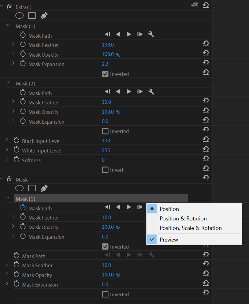 Solved: Animated Mask Only Masks first Key Frame - Adobe Community - 12319671