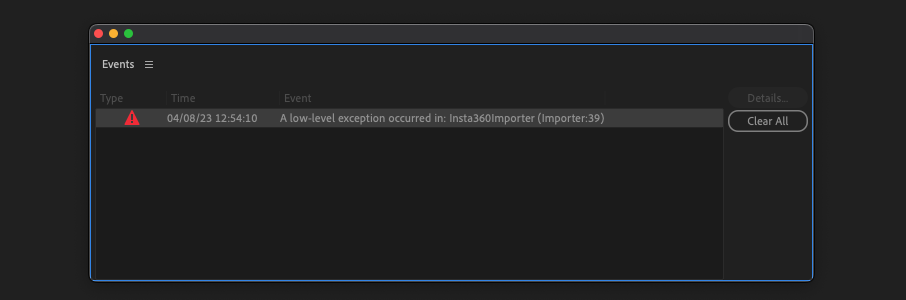 Solved: Import error - Adobe Product Community - 13712224