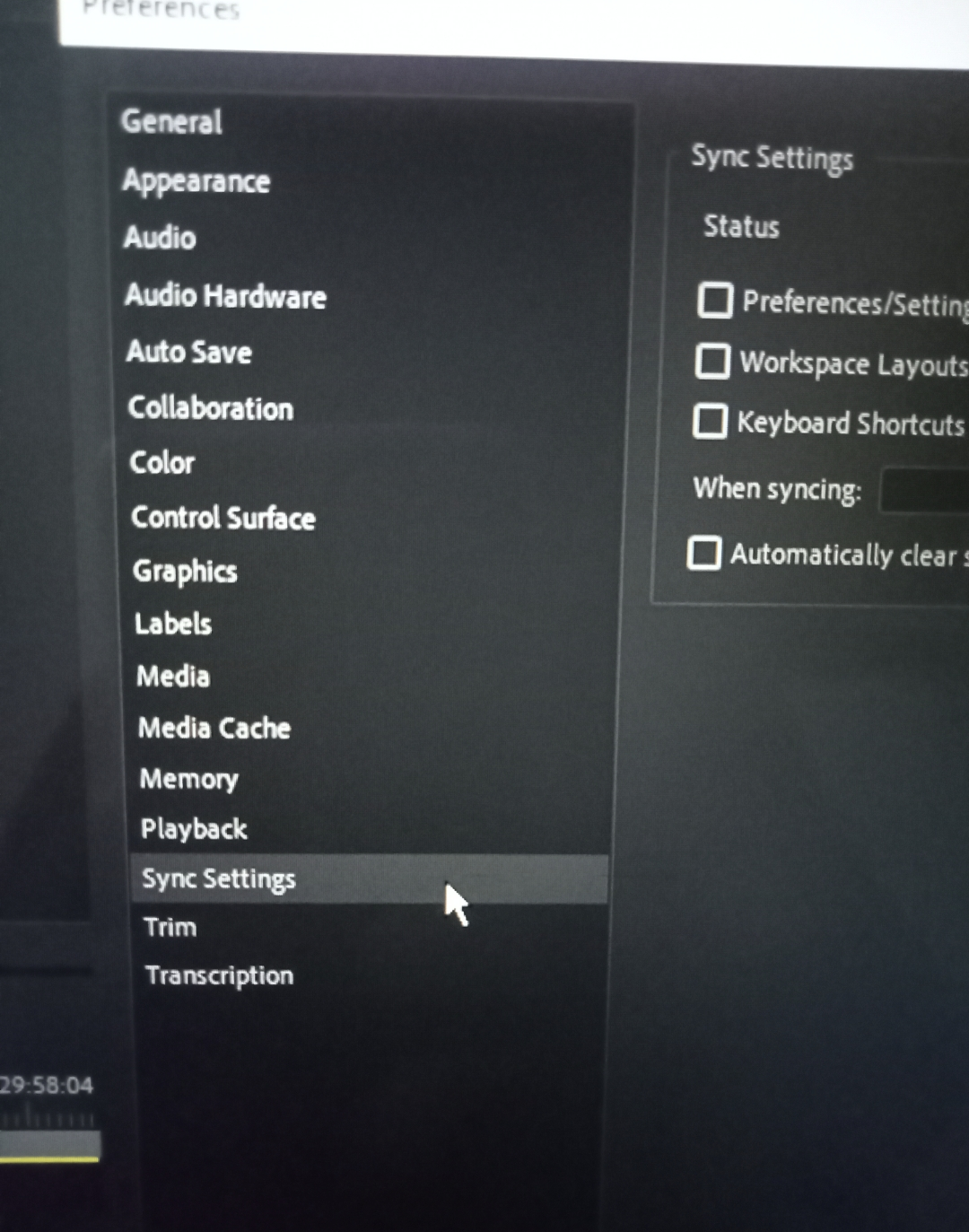 Sobre a Aba EDITAR / PREFERÊNCIAS / LINHA DO TEMPO - Adobe Product ...