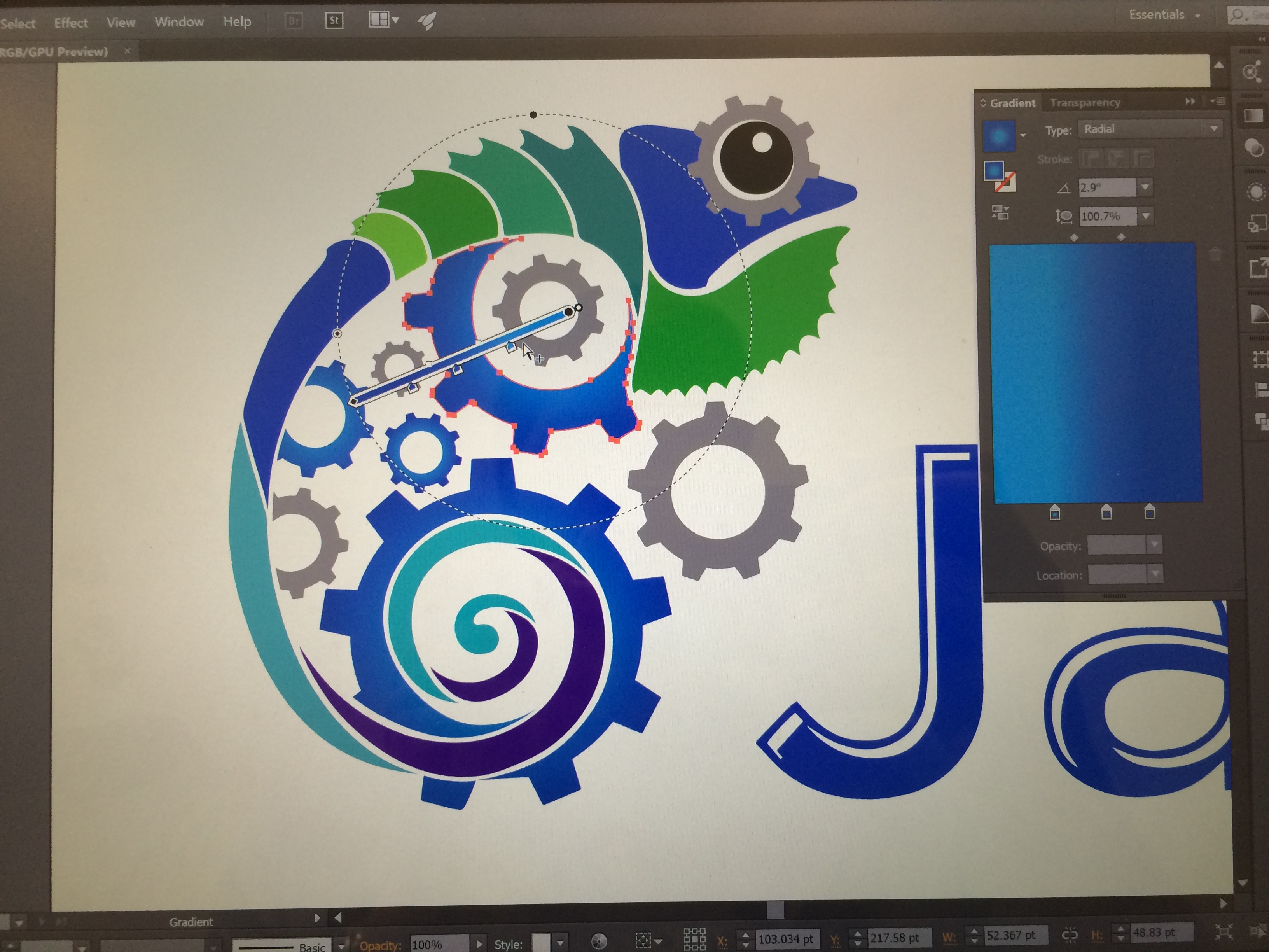 Solved Illustrator Gradient Tool Not Working Adobe Support Community 8570511