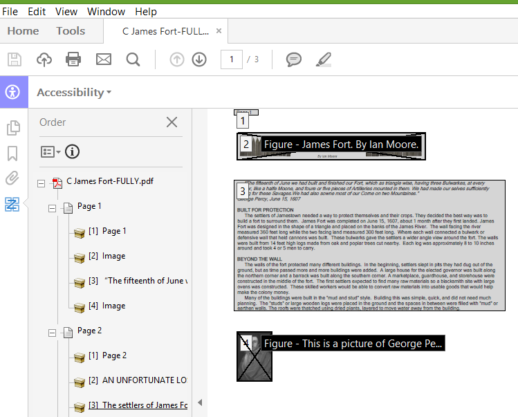 Read Out Loud not following Reading Order - Adobe Community - 8565101