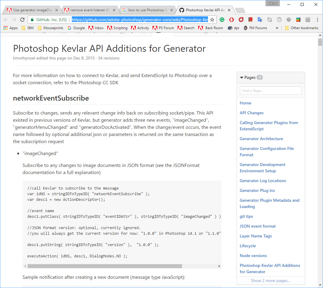 Use generator imageChanged event on a cep-panel? - Adobe Product ...