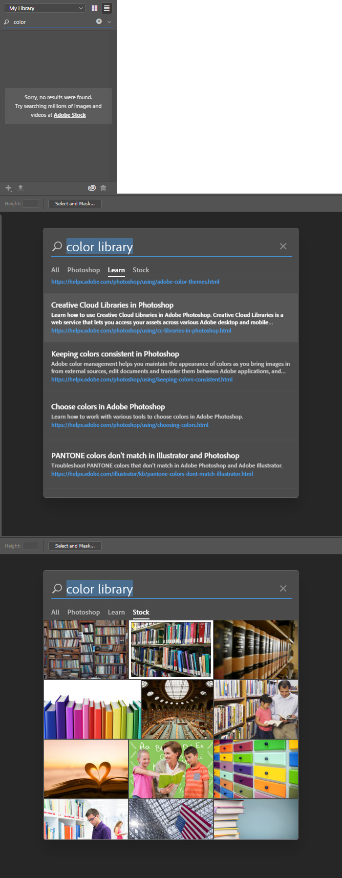 Solved: Library Tab - Adobe Community - 8699031