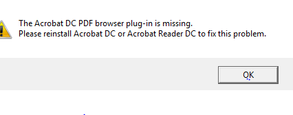 Browser Plug is Missing Win10 - Adobe Product Community - 8705082