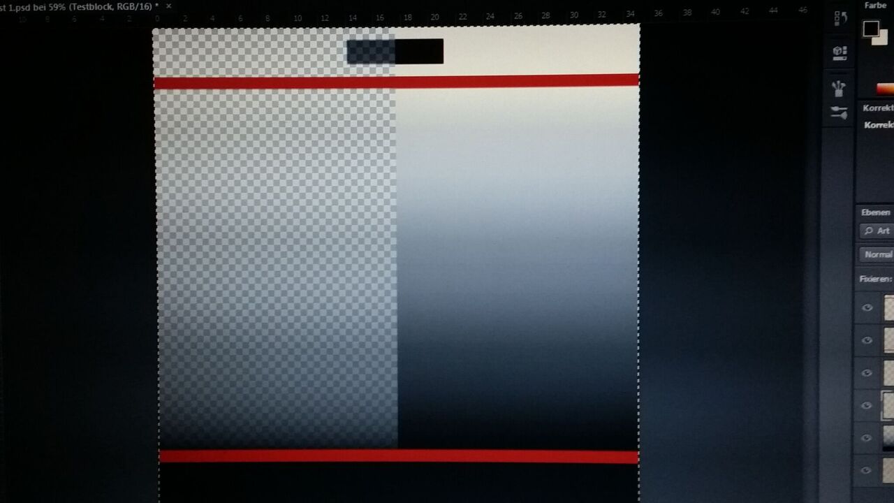 Unusual gradient/ transparency pixelation issue. - Adobe Community ...