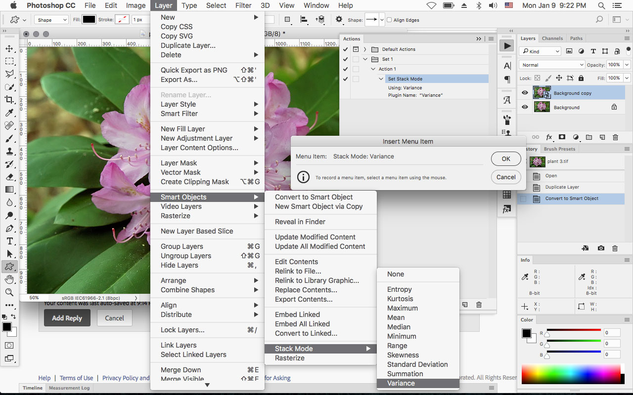 Solved: Automation, Actions, Inset Menu Item (sub-menus?) - Adobe ...