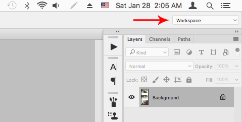 Solved: Workspace Switcher Does Not Display Current Worksp... - Adobe ...
