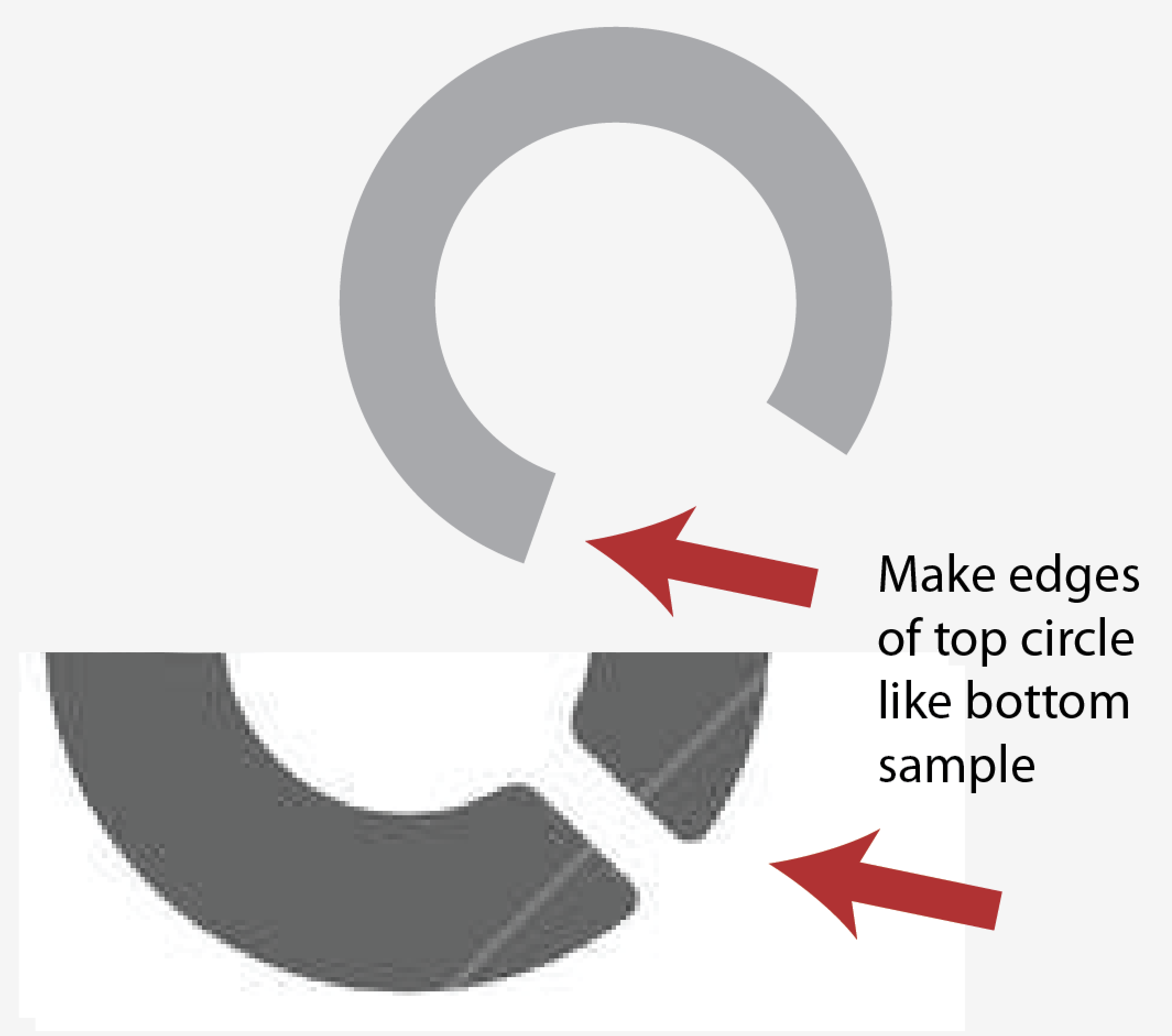 Solved: Rounded corners on circle arcs - Adobe Product Community - 8856196