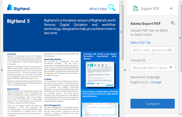 Exporting PDFs (displayed in a browser) to a word ... - Adobe Product ...
