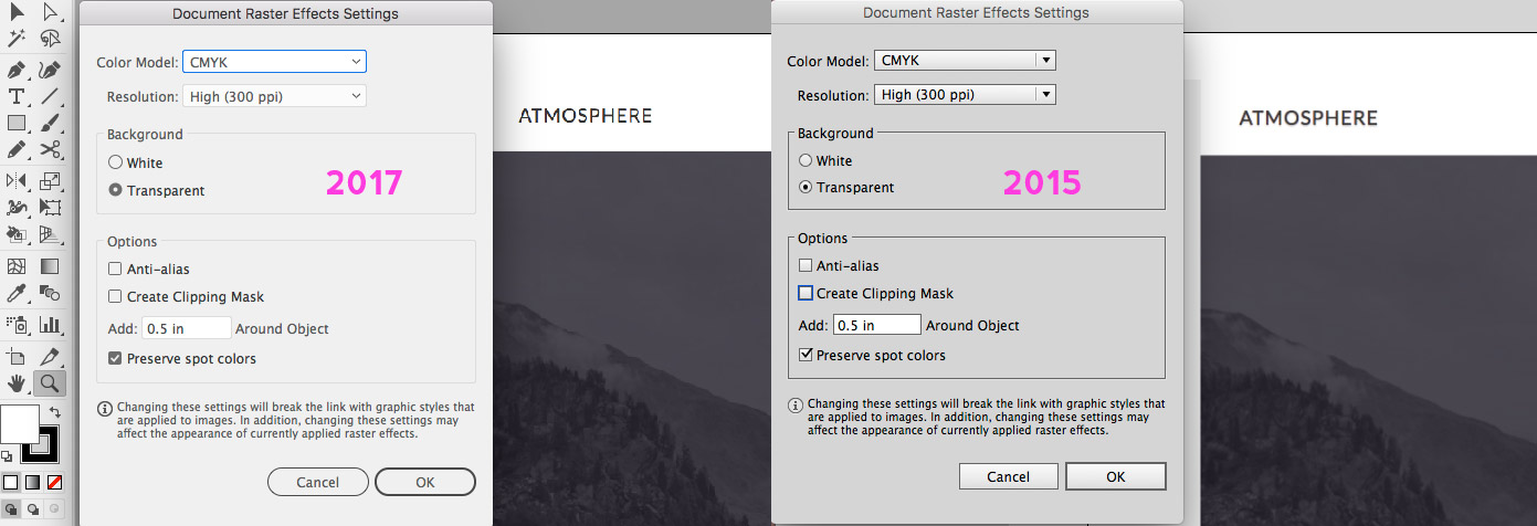 Raster image display in .ai CC 2017 is not good/ch... - Adobe Product ...