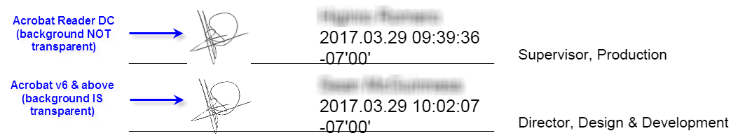 When signing, graphic is not transparent... - Adobe Product Community ...