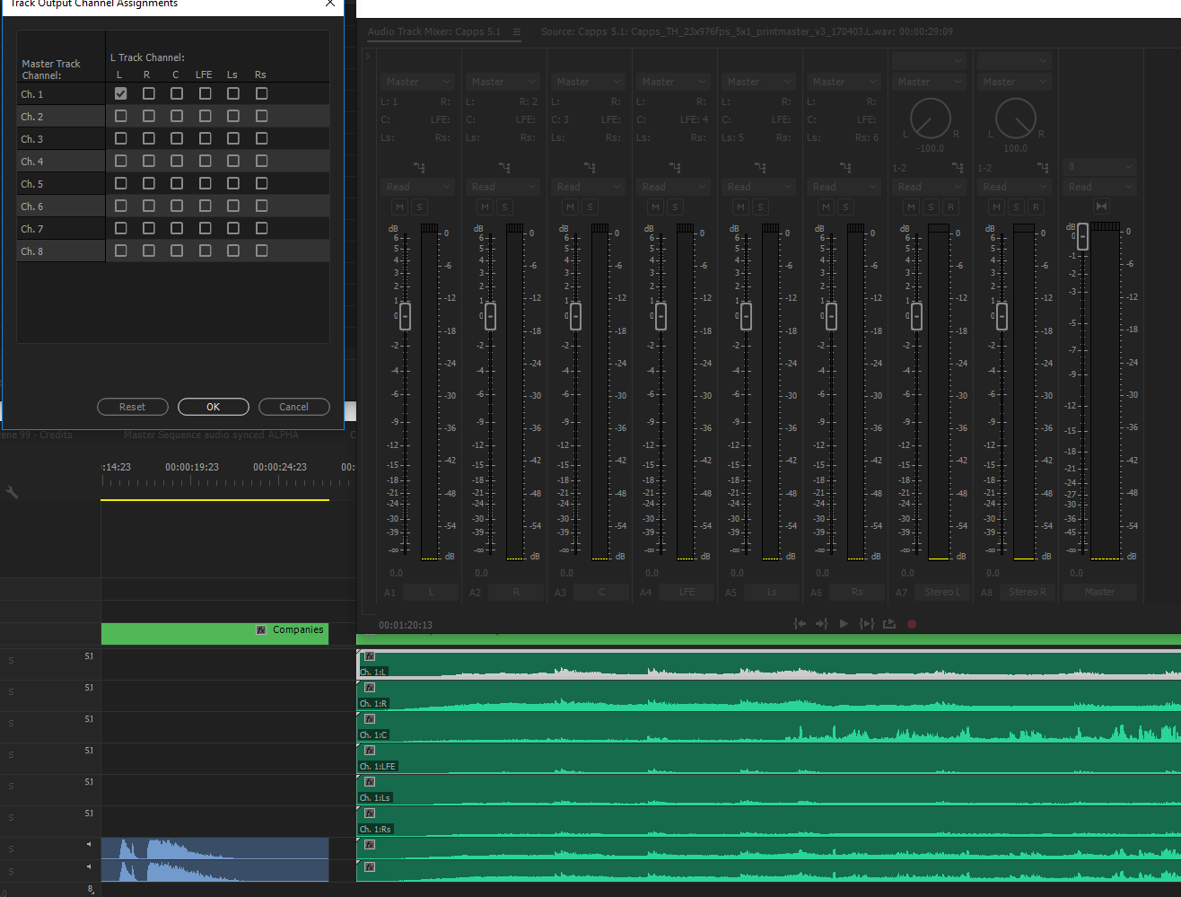 5.1 surround with stereo tracks - Adobe Community - 8972692
