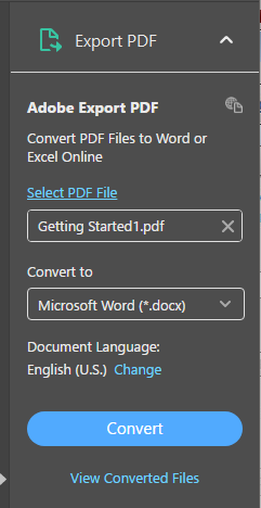 Converting a PDF to Word - Adobe Product Community - 9064188